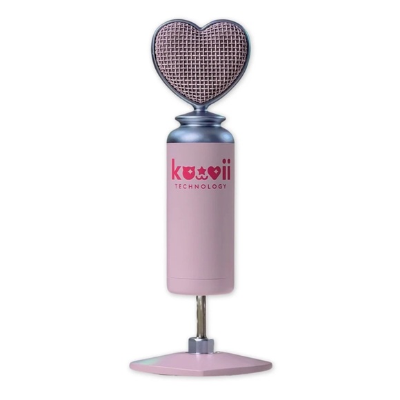 Kawaii | Portable Audio & Video | Heart Shaped Usb Microphone | Poshmark